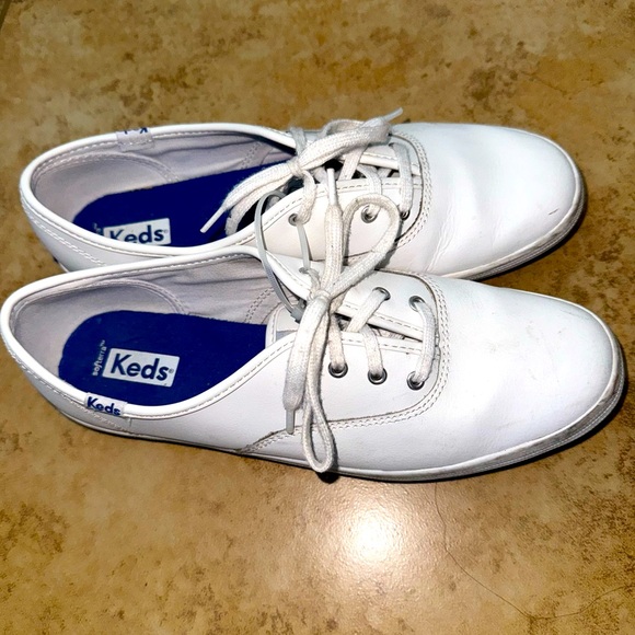 Keds | Shoes | Womens Original Style Leather Keds Excellent Condition ...